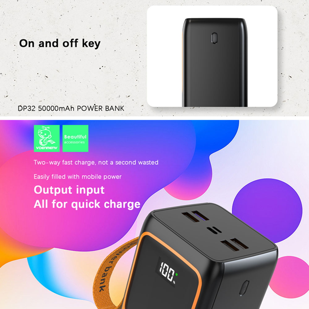 DENMEN DP32 50000mAh Powerbank | Memoxpress Online
