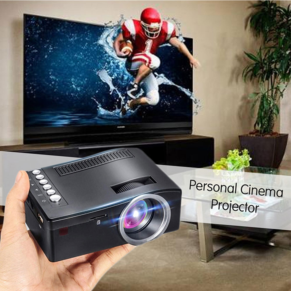 Unic UC18 Full HD LED Multimedia Projector – Black | Memoxpress Online