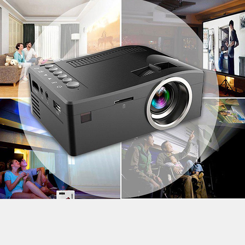 Unic UC18 Full HD LED Multimedia Projector – Black | Memoxpress Online