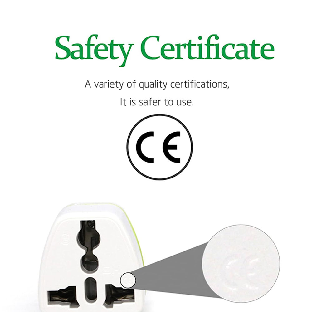 Universal 2 Pin Travel Adapter | Memoxpress Online