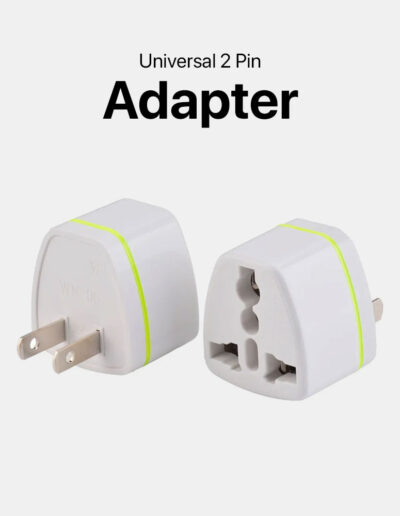 Universal 2 Pin Travel Adapter | Memoxpress Online