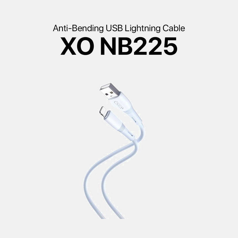 XO NB225 Anti-Bending USB Lightning Cable | Memoxpress Online