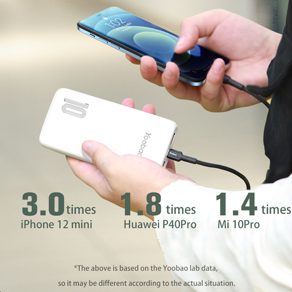 Yoobao 1D 10000mAh Powerbank | Memoxpress Online
