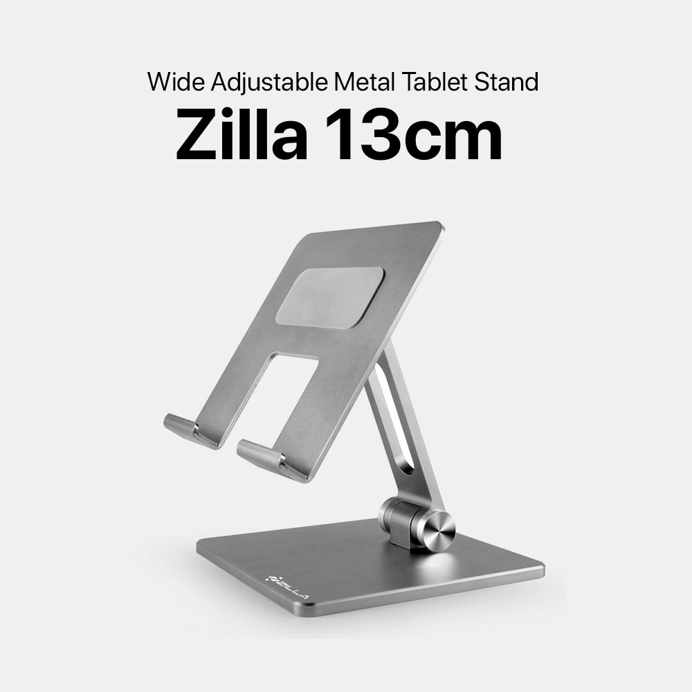 Zilla13cm Wide Adjustable Metal Tablet Stand | Memoxpress Online