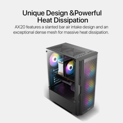 Antec AX20 Mid-Tower Gaming Case | Memoxpress Online