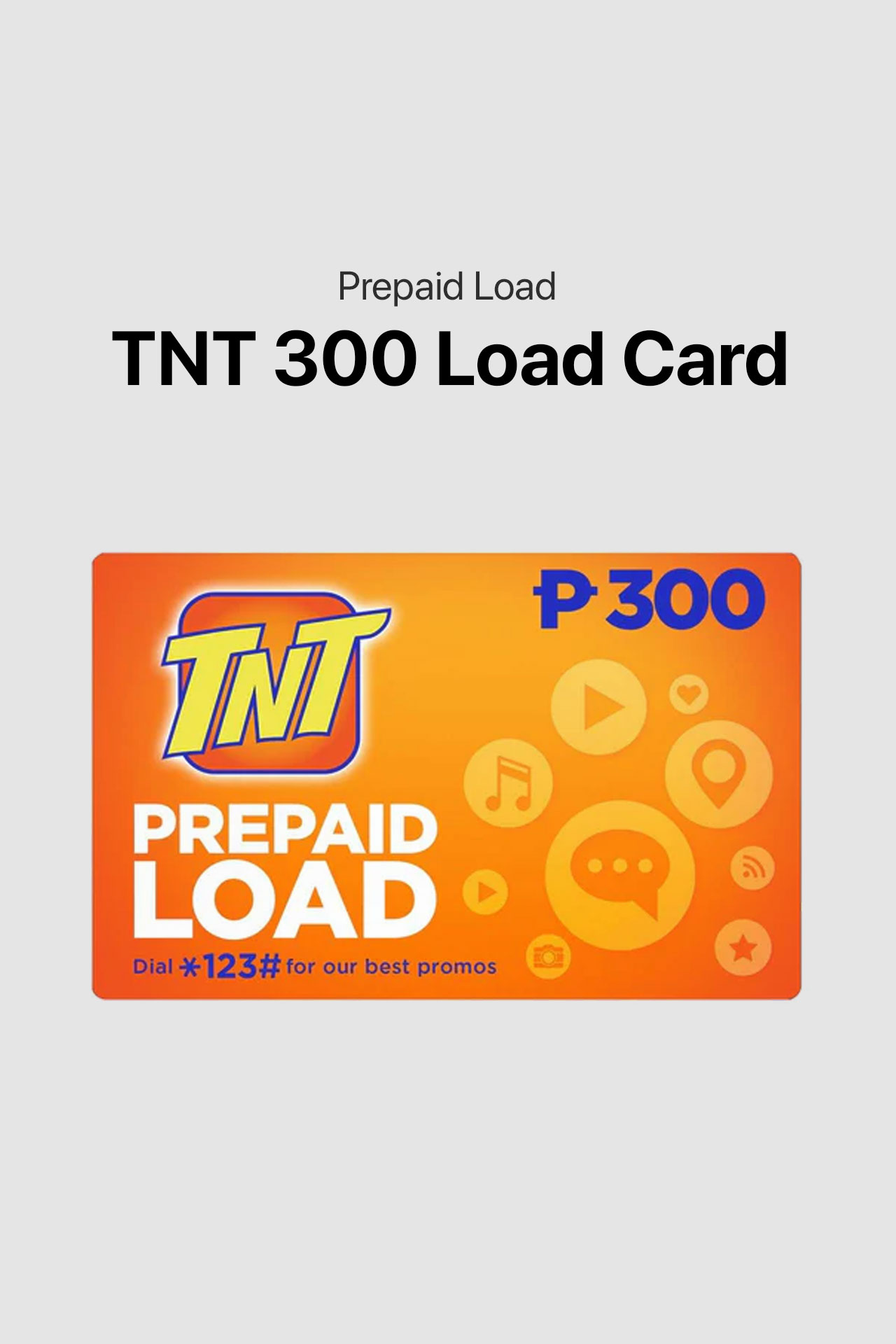 P300 TNT Load Card | Memoxpress Online