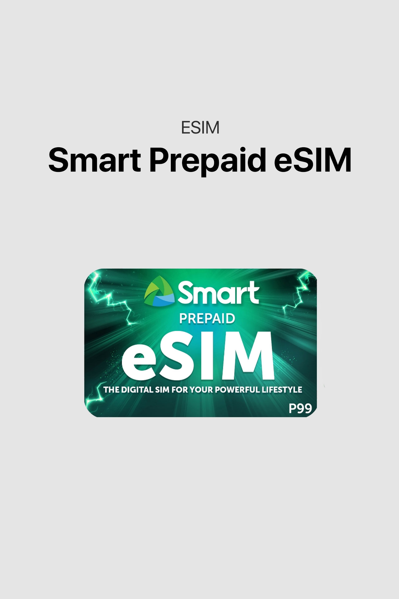 Smart Prepaid eSIM | Memoxpress Online