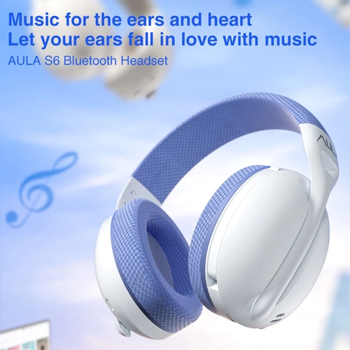 Aula S6 Lightweight Tri-Mode Gaming Headset | Memoxpress Online
